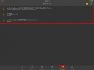 nPlayer Help | Downloading File/Folder